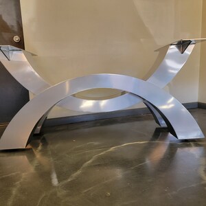 Testudo Style Metal Table Base Any Size/color - Etsy