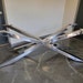 Polished Stainless Spider Style Metal Table Base Any Size - Etsy