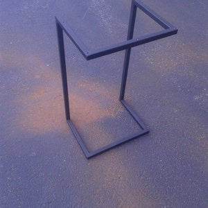 C-shaped Metal Table Frame for Side Tables, End Tables, and More - Any ...