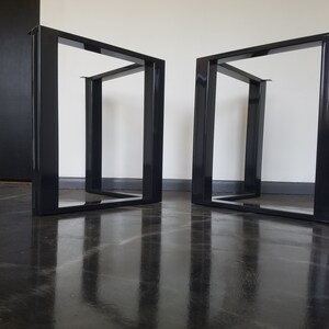 Metal Table Legs, HD Triangular Style - Any Size/color! - Etsy