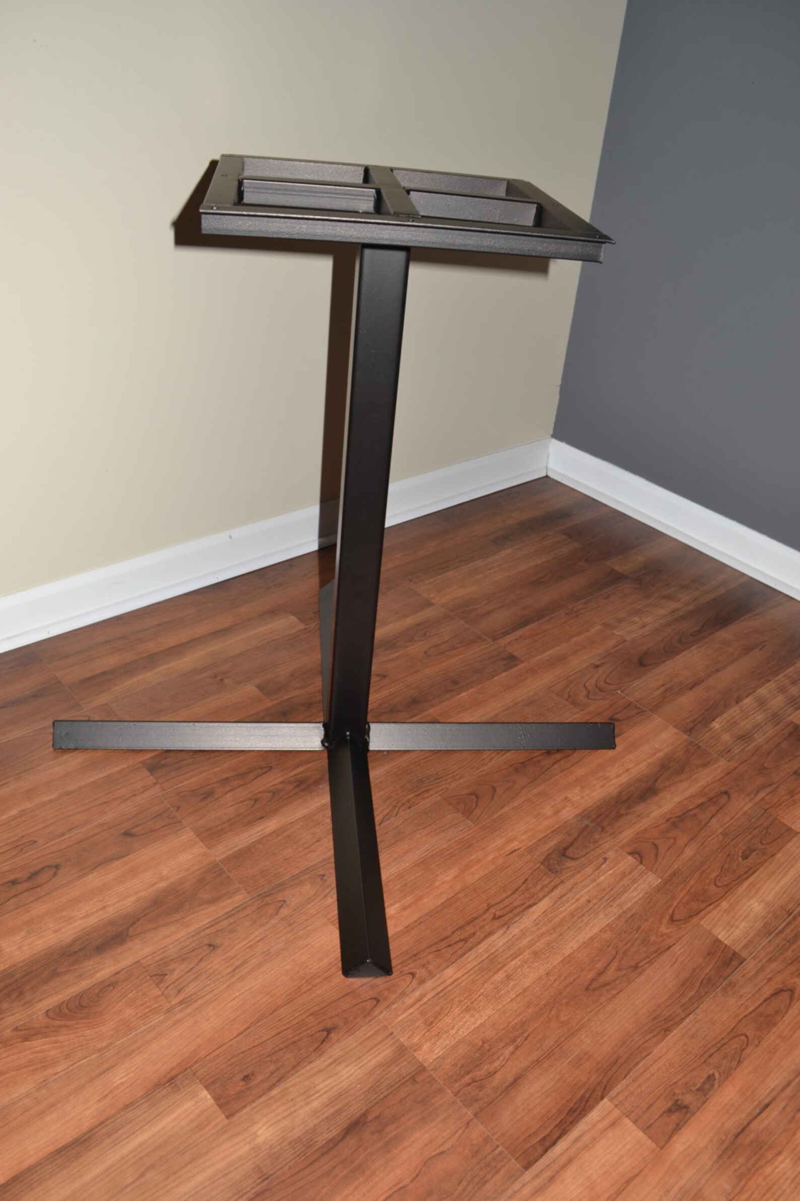Metal Pedestal Stand Angle Style Dining Counter or - Etsy