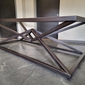 Diamond Style Metal Table Base - Any Size/color - Etsy