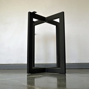 Metal Rectangular Cross Side Table Frame/base - Etsy