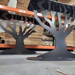 Tree Style Metal Table Legs - Any Size/color - Etsy