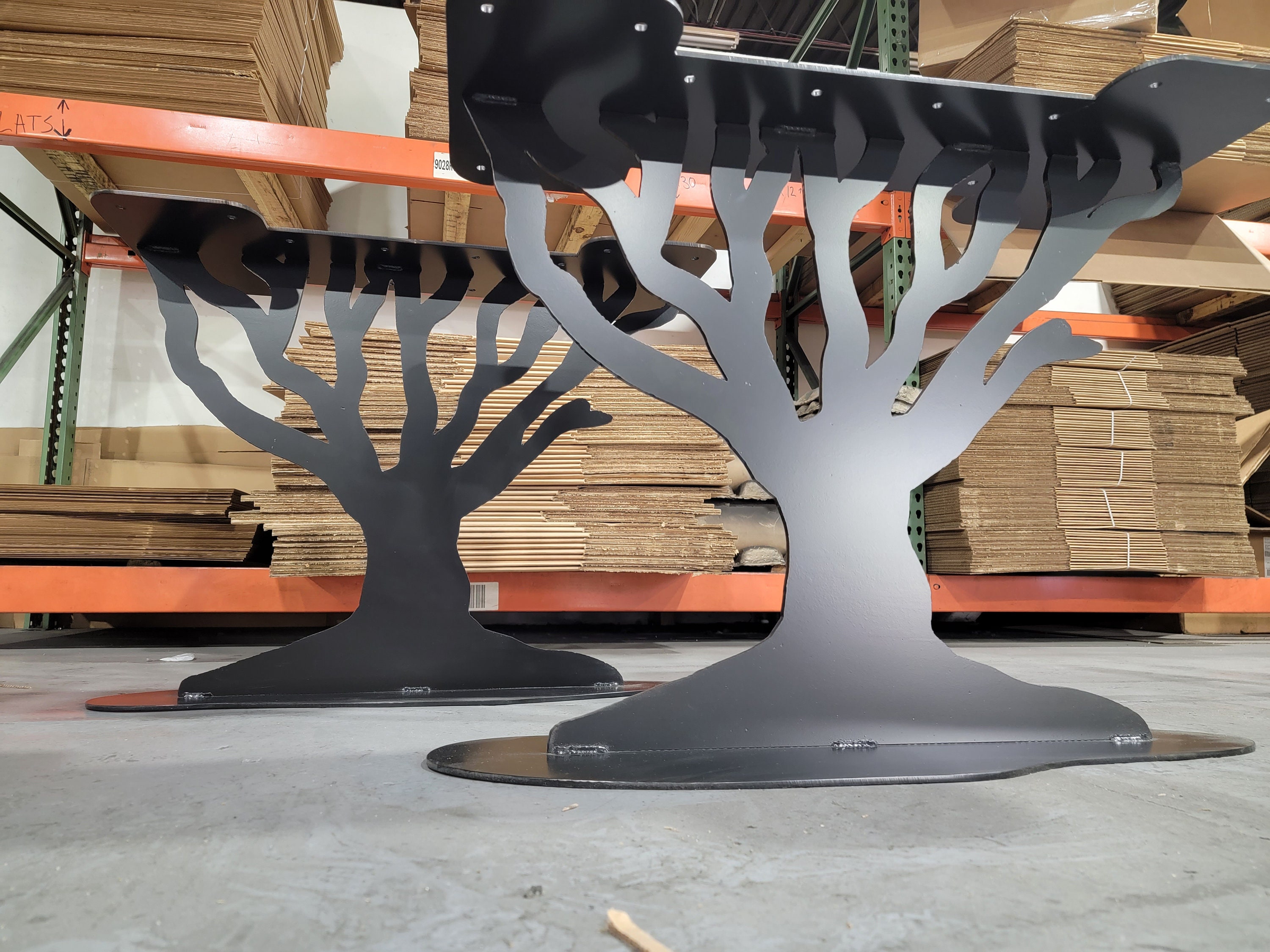 Tree Style Metal Table Legs - Any Size/color - Etsy