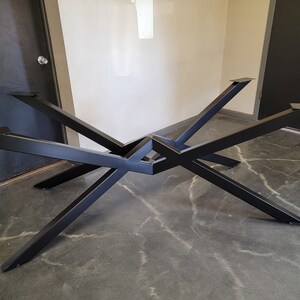 Diamond Spider Metal Table Base/frame - Any Size/color! - Etsy