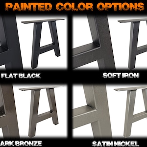 Metal X-table/desk/bench Frame - Custom Sizes! - Etsy