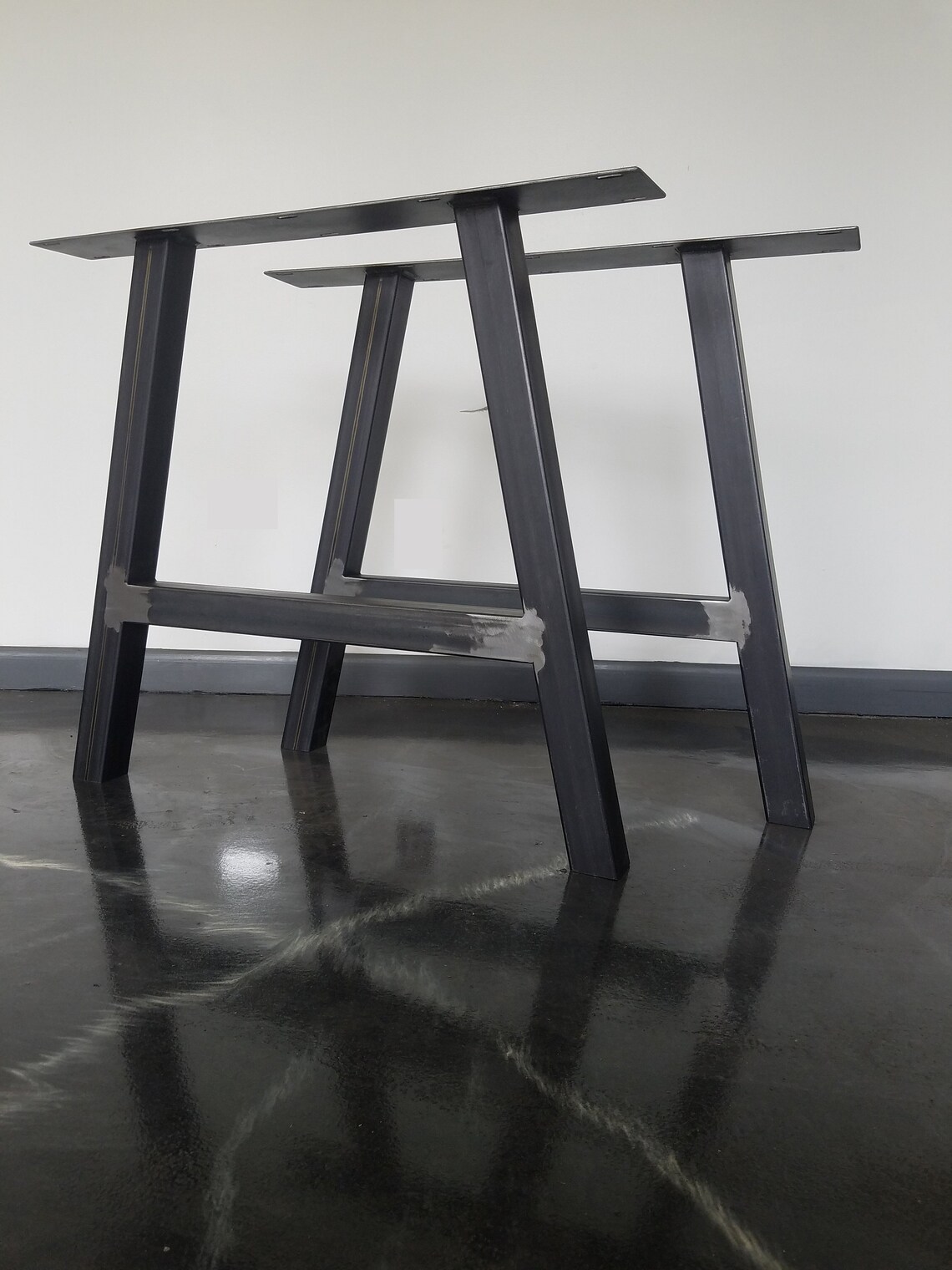 Metal Table Legsa-frame Style Any Size and Color - Etsy