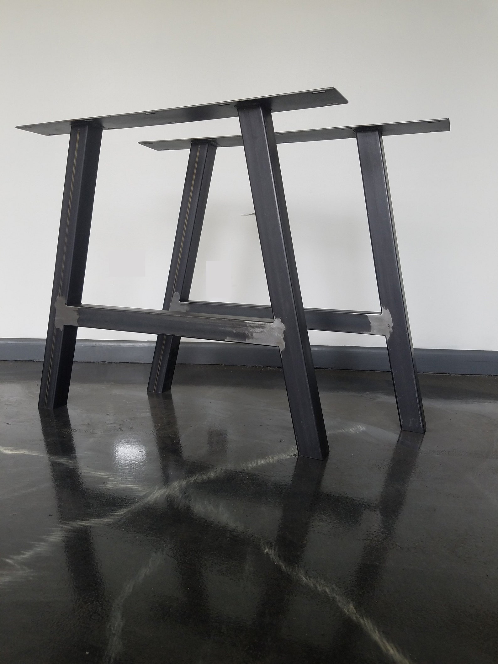 Metal Table Legsa-frame Style Any Size and Color - Etsy