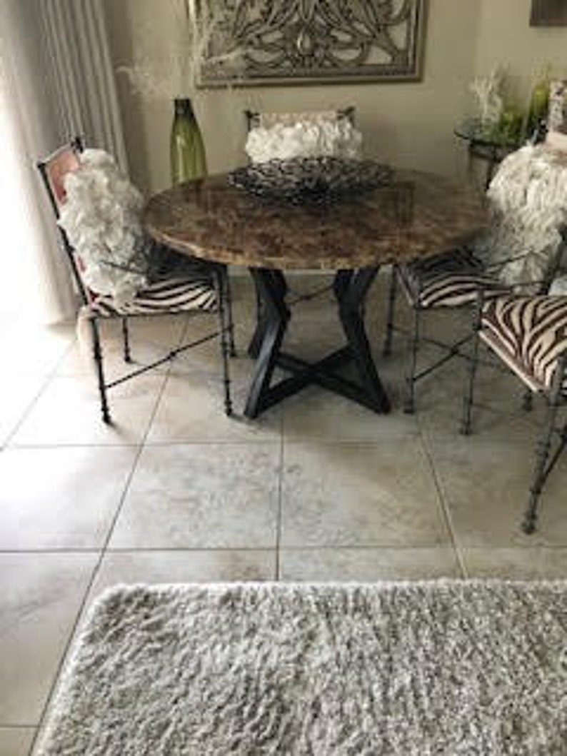 Hourglass Style Metal Table Base - Any Size/color! - Etsy