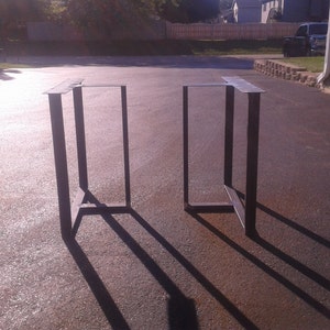 T-shaped Style Metal Table/desk Legs - Any Size/color!! - Etsy