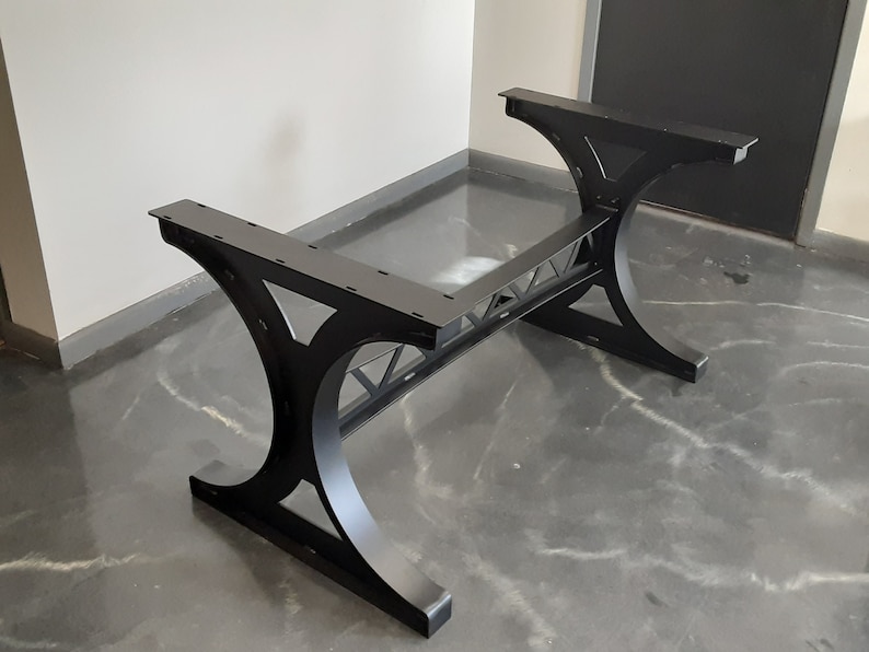 Bridge Trestle Metal Table/bench/desk Legs Any Size/color - Etsy