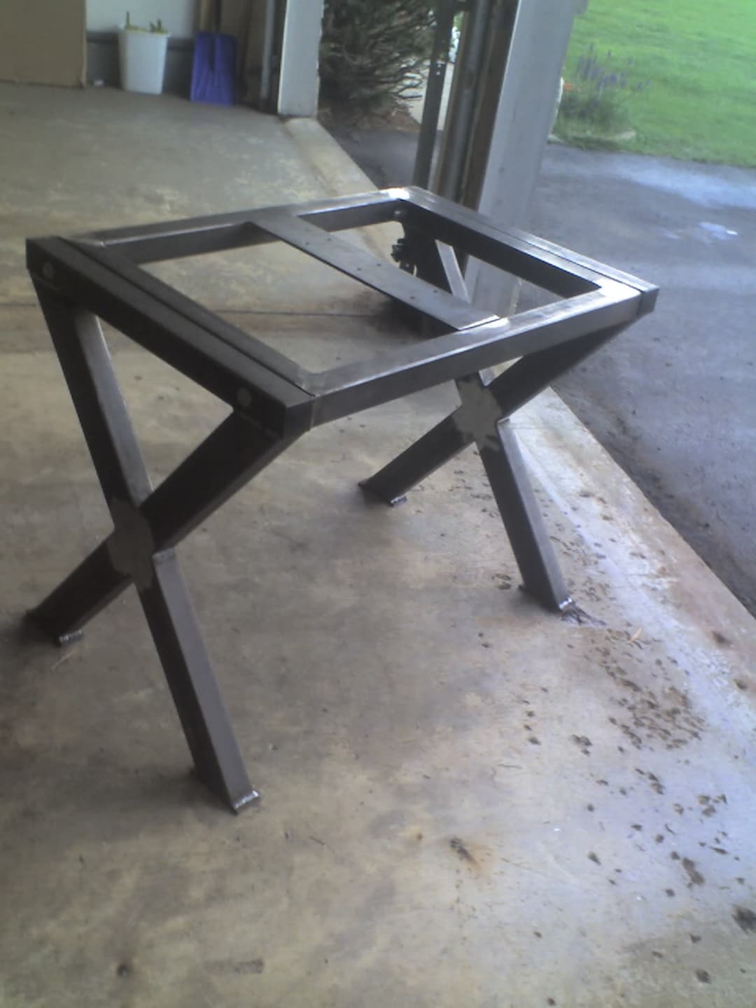 Metal X-table/desk/bench Frame - Custom Sizes! - Etsy