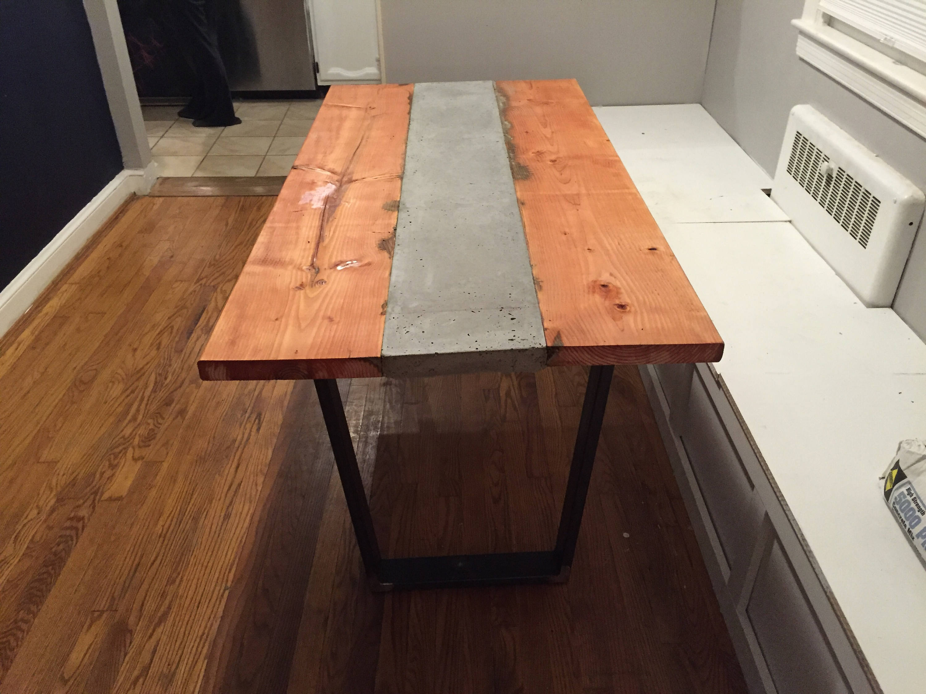 Industrial Steel Metal Table Legs Tapered Style Any Size & | Etsy