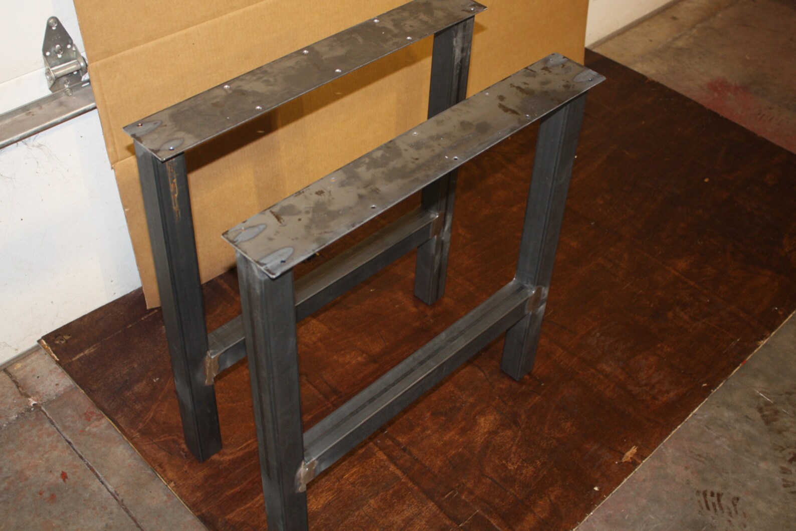 Metal Table Legs Industrial Steel H-frame Style - Etsy