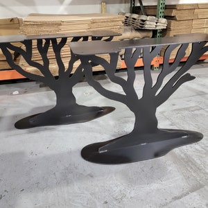 Tree Style Metal Table Legs - Any Size/color - Etsy