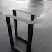 Tapered Metal Table Legs, DIY Furniture Frame! - Any Size & Color! - Etsy
