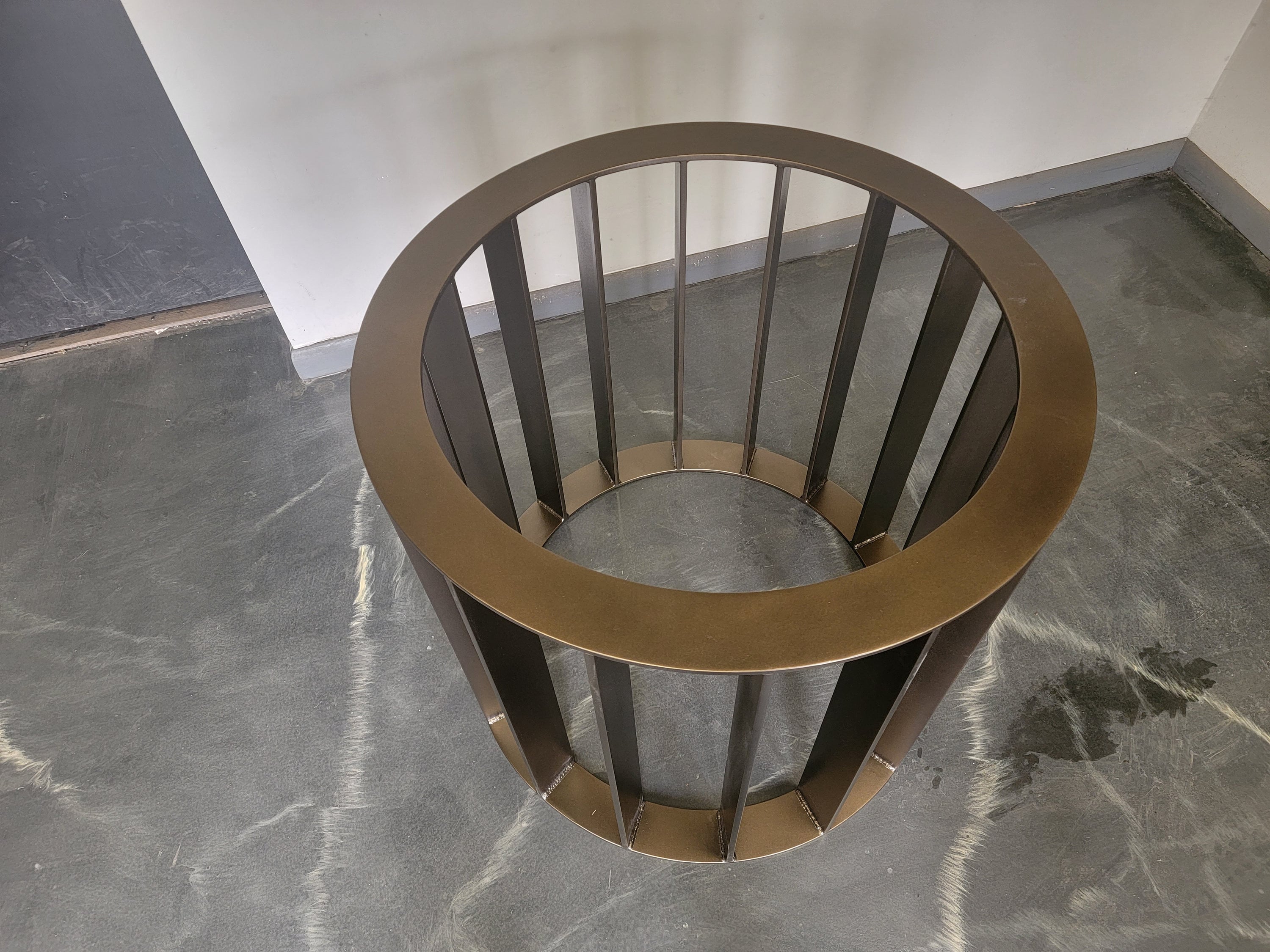 Pillar Style Metal Pedestal Base - Any Size/color! - Etsy