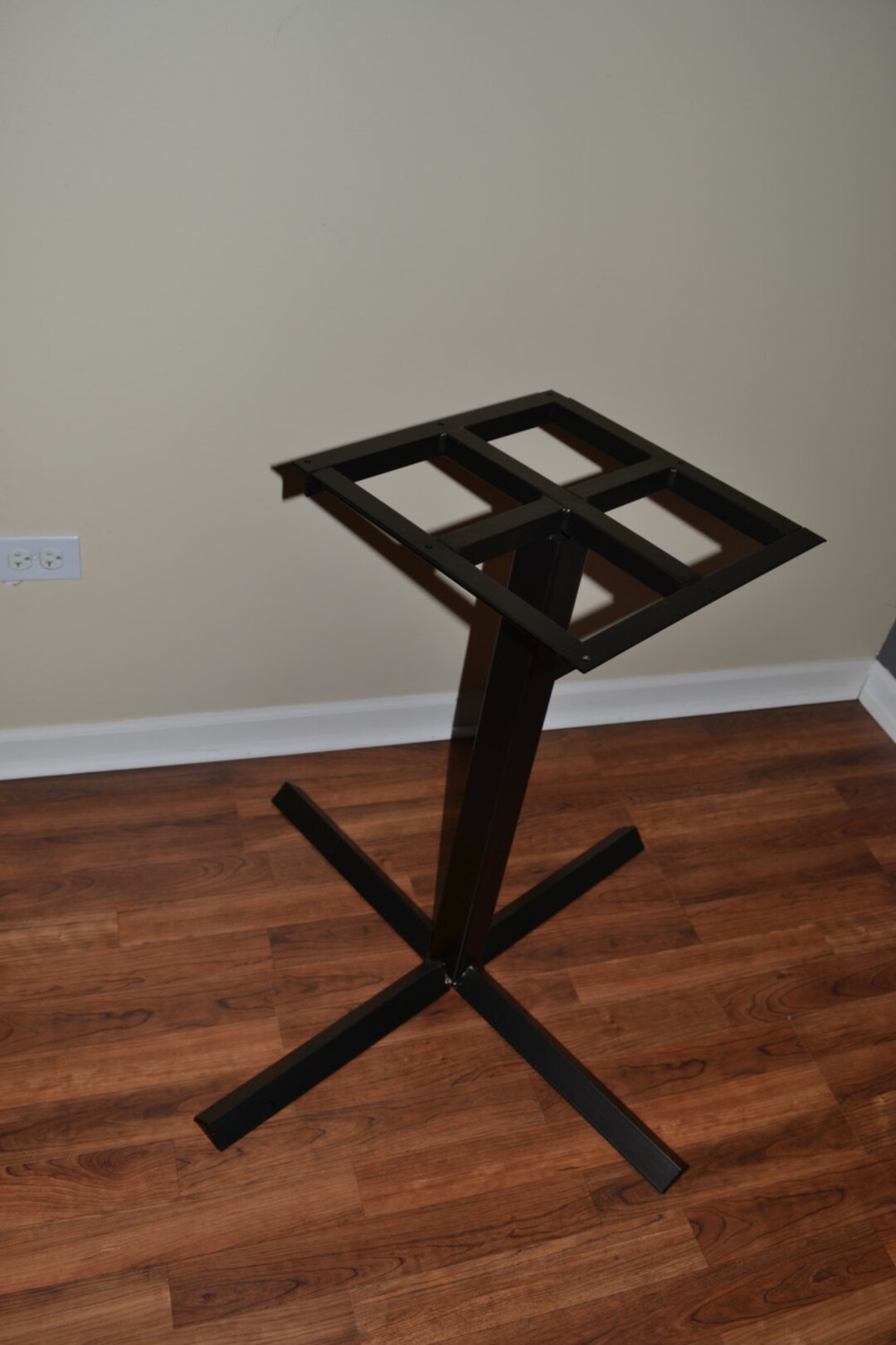 Metal Pedestal Stand, Angle Style Dining, Counter, or Counter Height - Etsy
