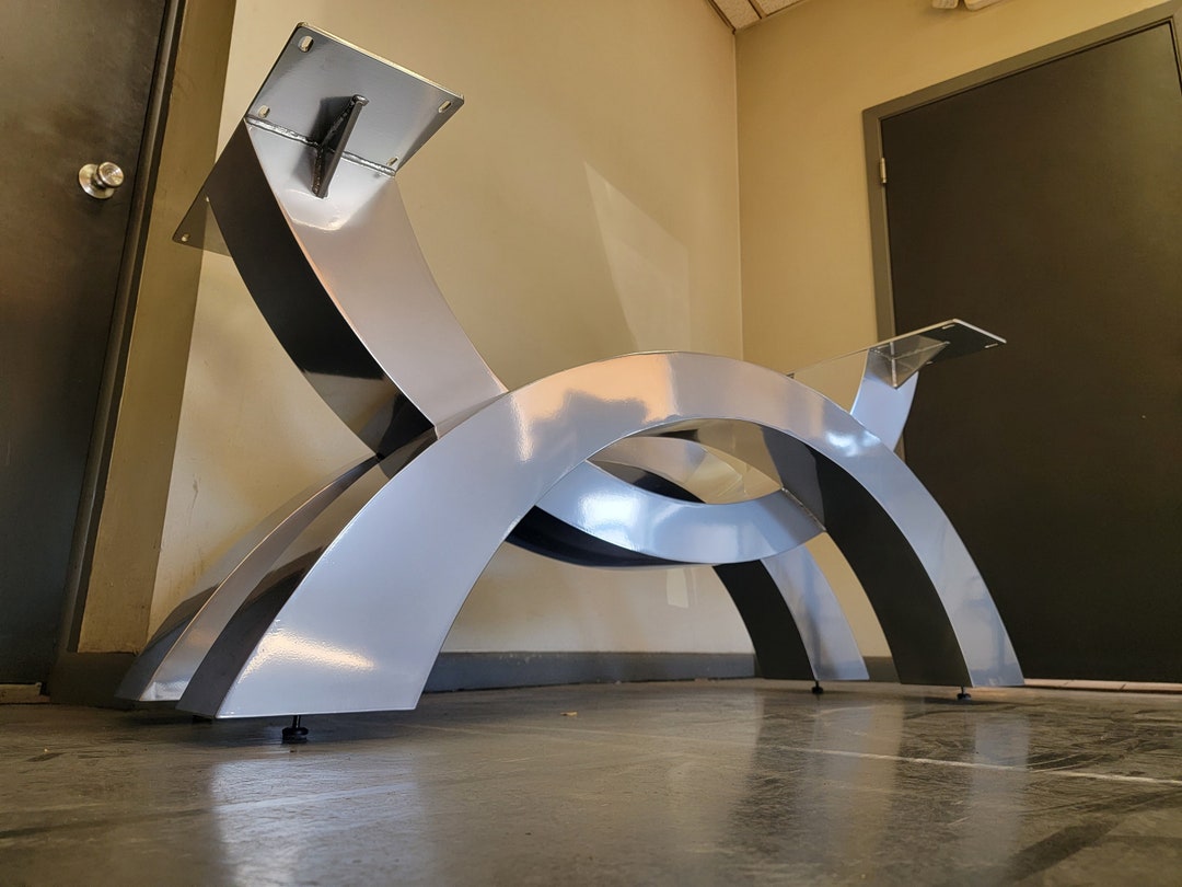 Testudo Style Metal Table Base Any Size/color - Etsy