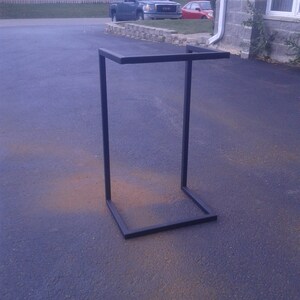 C-shaped Metal Table Frame for Side Tables, End Tables, and More - Any ...