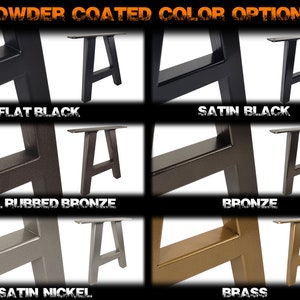 Metal X-table/desk/bench Frame - Custom Sizes! - Etsy