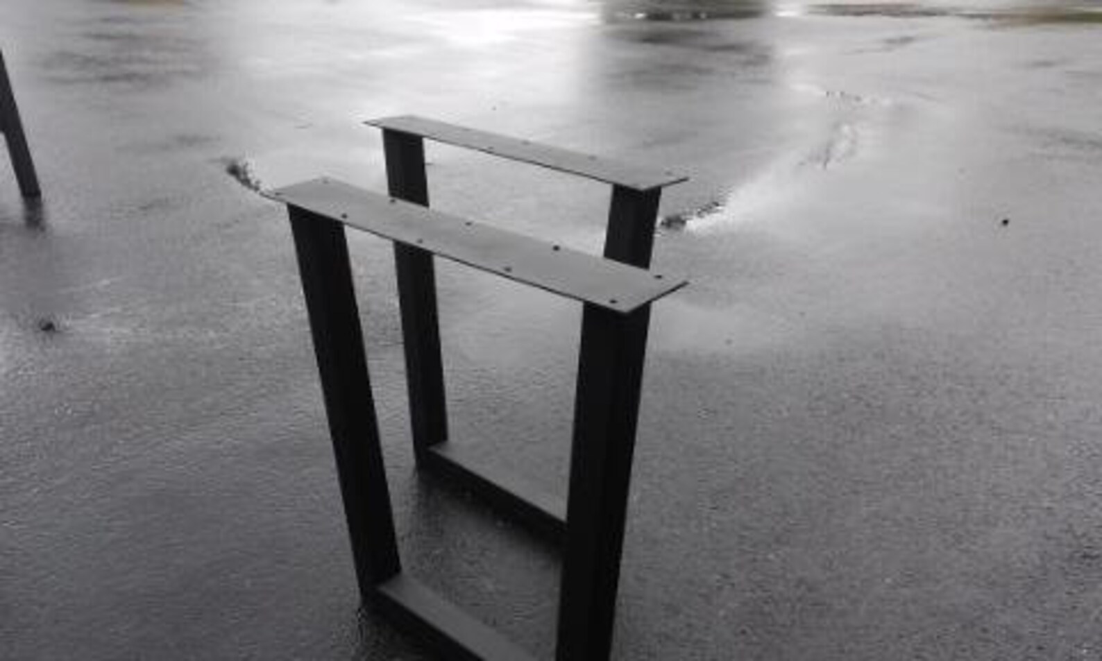 Steel Metal Table Legs Tapered Style Any Size and Color | Etsy