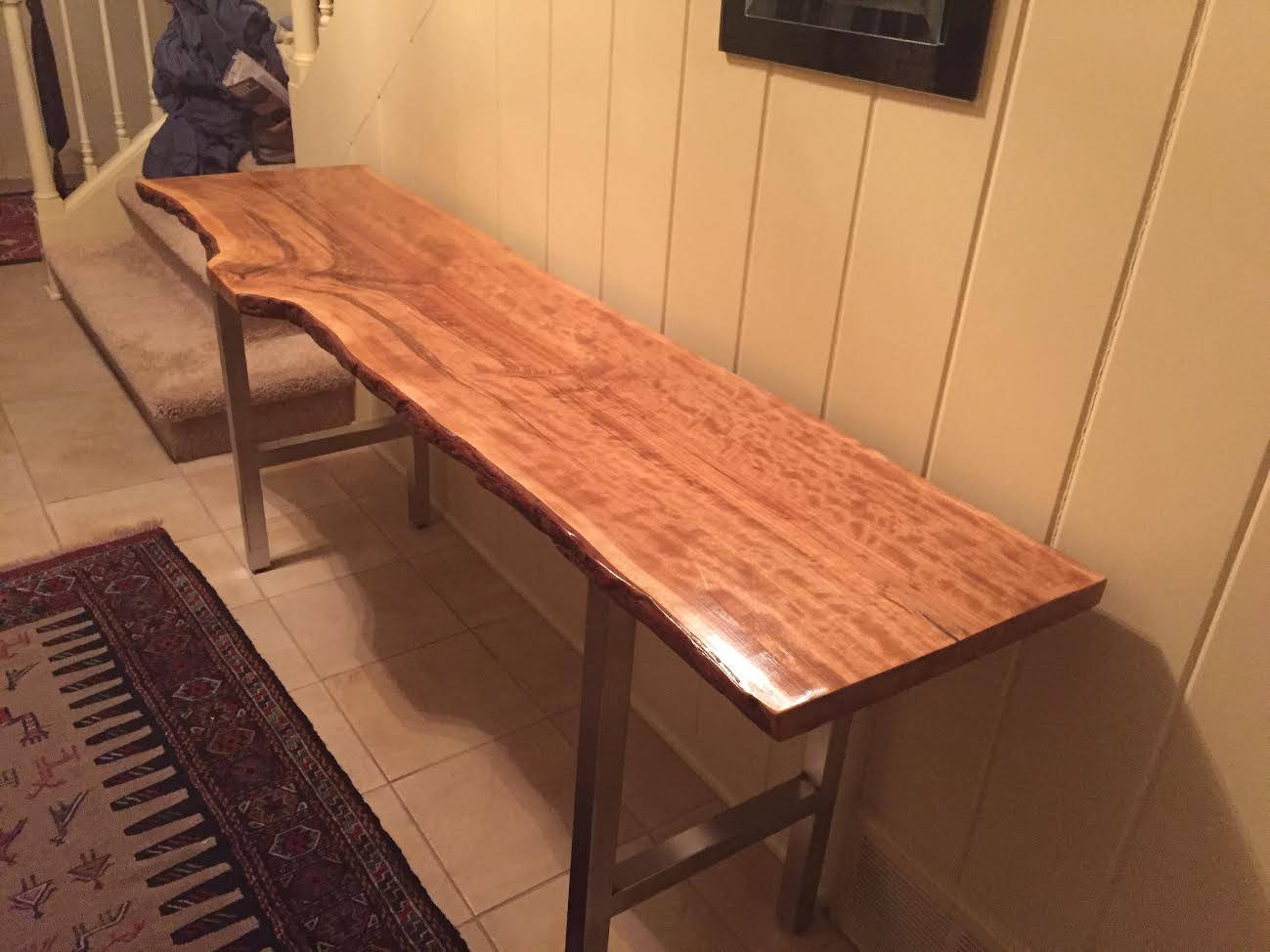 Brushed Metal Stainless Steel H-frame Table Legs - Any Size! - Etsy