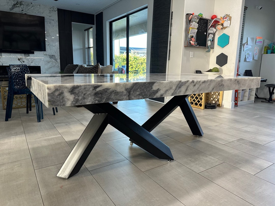 Abstract Style Metal Table Base - Any Size/color - Etsy