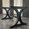 Metal X-table/desk/bench Frame Custom Sizes - Etsy