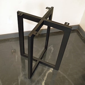 Metal Rectangular Cross Side Table Frame/base - Etsy