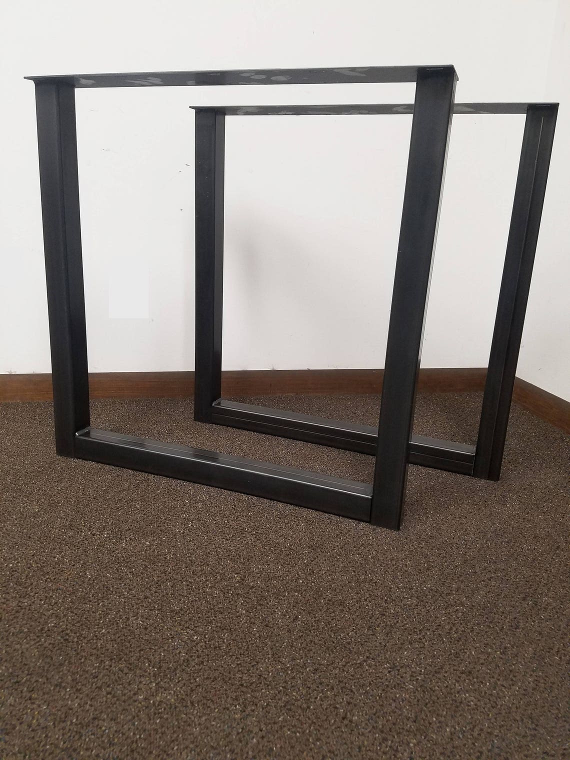 Economy Style Heavy Duty Square Style Metal Table Legs - Etsy