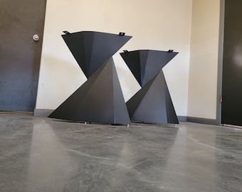 Testudo Style Metal Table Base Any Size/color - Etsy