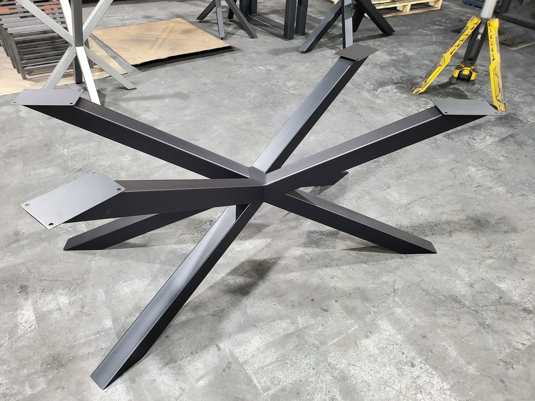 IN STOCK - Spider Style Metal Table Base 22" W X 41" L X 29" H - Etsy