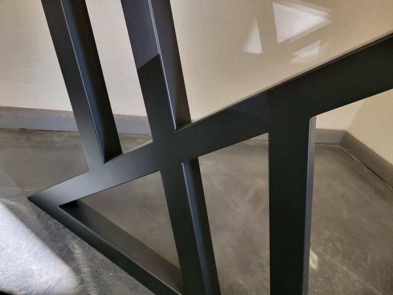 Slant X-frame Style Metal Table Legs - Any Size/color - Etsy