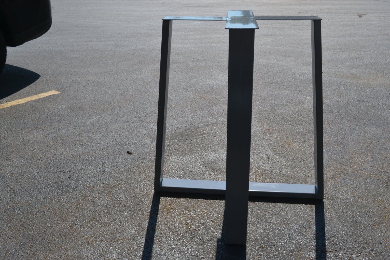 Industrial Style Metal Steel Tapered Table Base - Etsy
