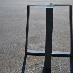 Industrial Style Metal Steel Tapered Table Base - Etsy