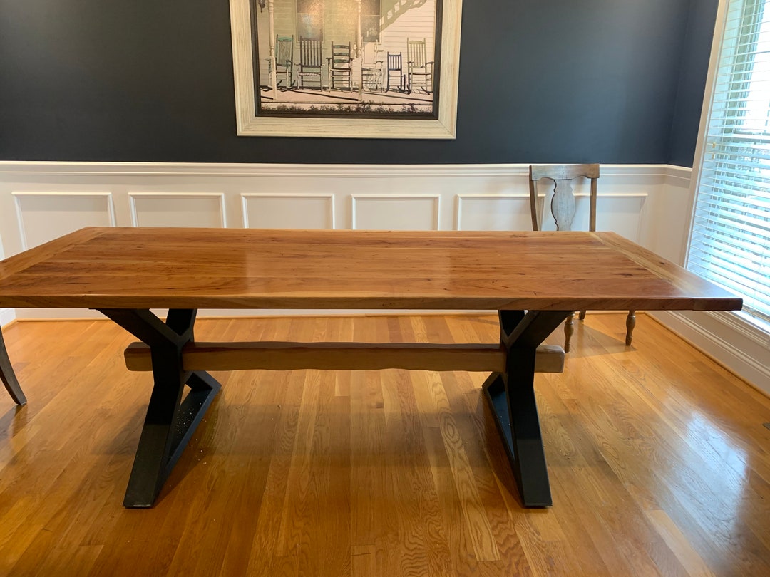 IN STOCK - X-beam Style Metal Table Legs 30"w X 28.5" H - Etsy