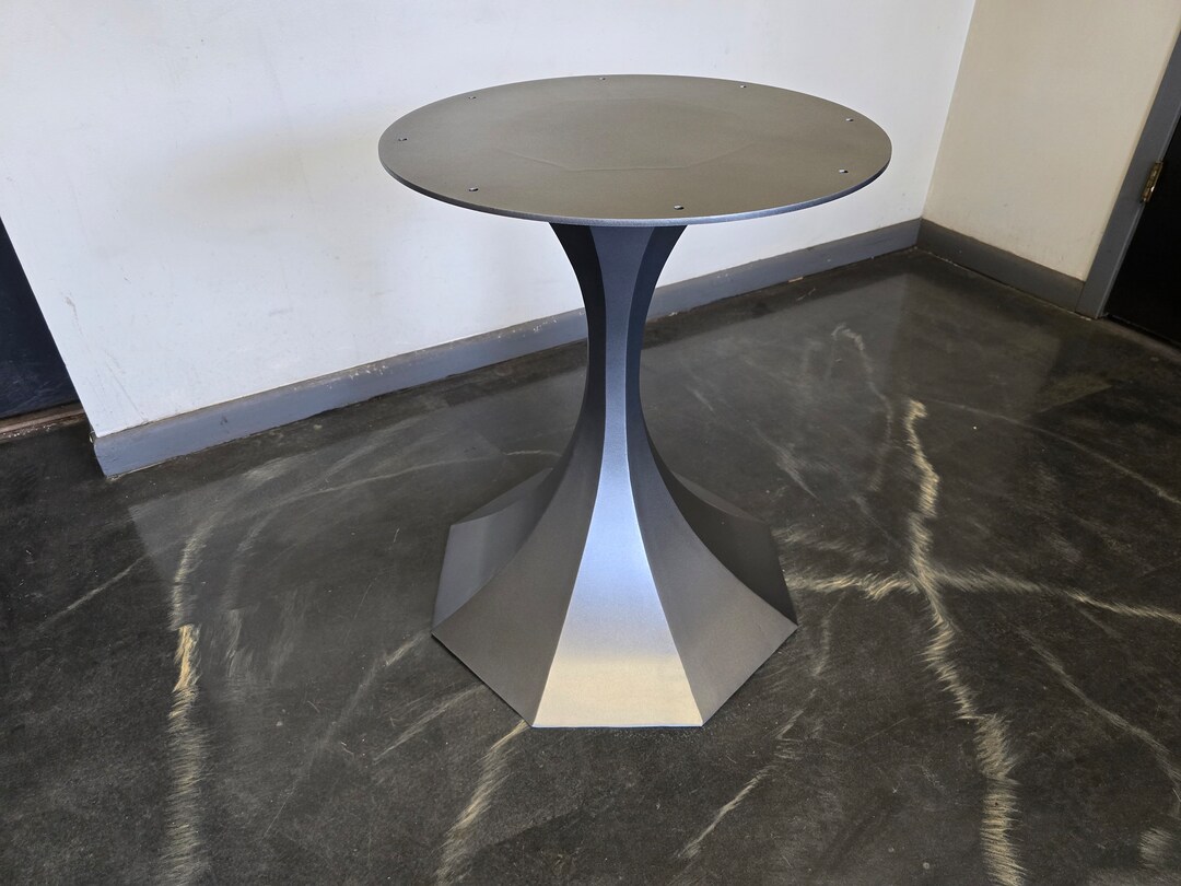 Octagon Tulip Style Metal Table Base - Custom Made-to-order! - Etsy