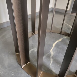 Pillar Style Metal Pedestal Base - Any Size/color! - Etsy