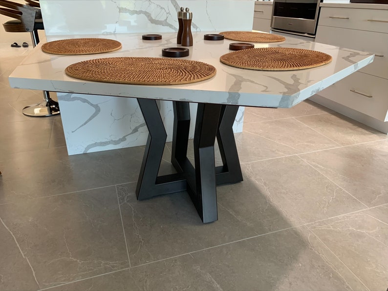 Hourglass Style Metal Table Base - Any Size/color! - Etsy