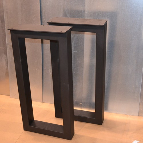 Steel Metal Table Legs H-frame Style Any Size and Color - Etsy