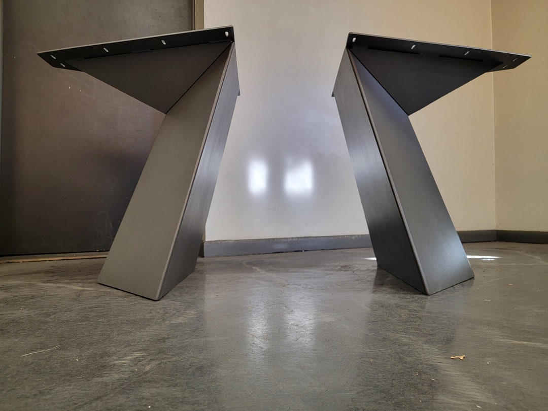 Metal Table Legs Architectural Style - Any Size/color - Etsy