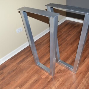 Tapered Metal Table Legs, DIY Furniture Frame! - Any Size & Color! - Etsy