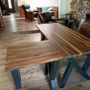 Offset X-frame Style Metal Table Legs - Any Size/color - Etsy