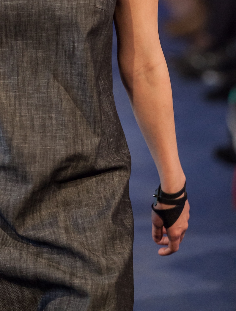 Leather Wrap Around Thumb Cuff Wrist Brace Bracelet - Etsy