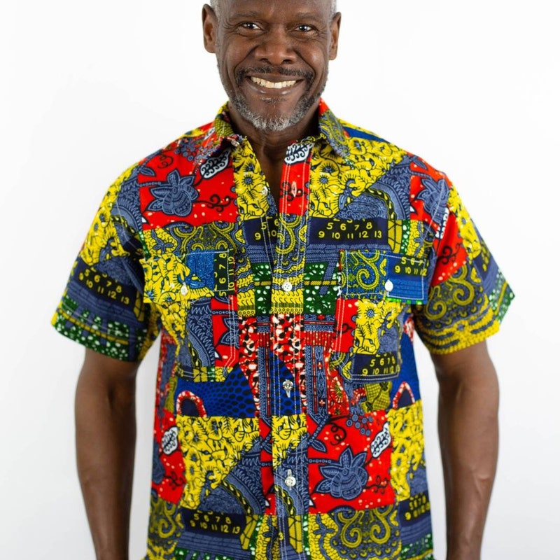 African Print Shirt - Etsy