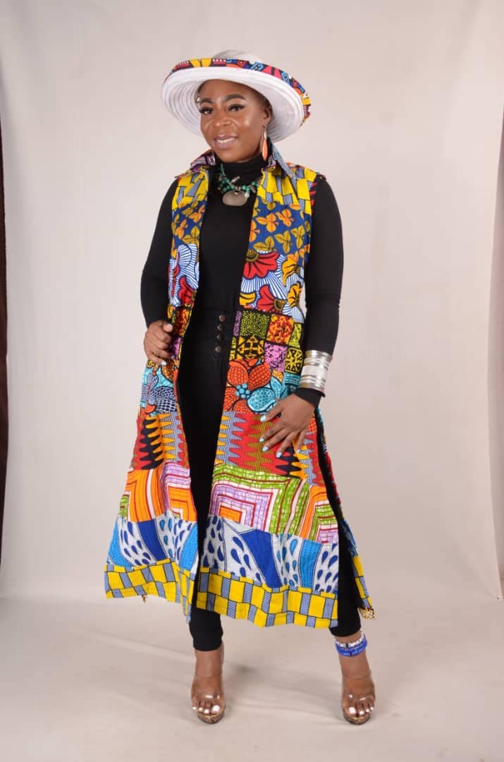 Patchwork Long Vest - Etsy
