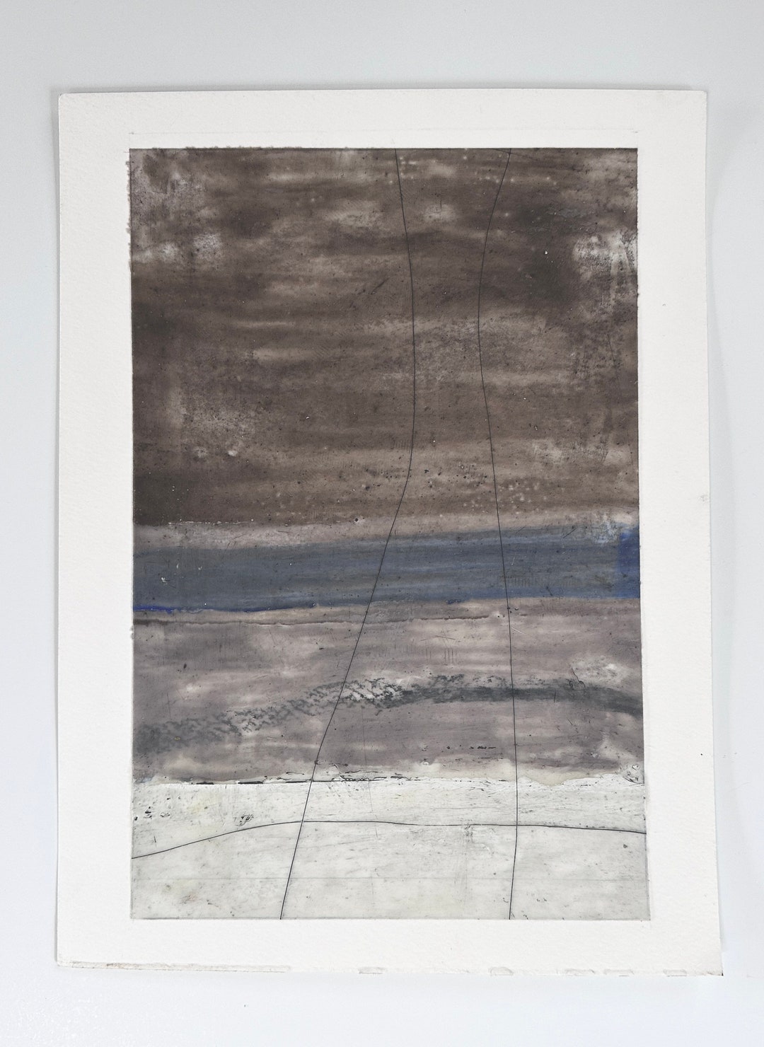 Encaustic Painting by Kim Cardoso- Sink - Etsy