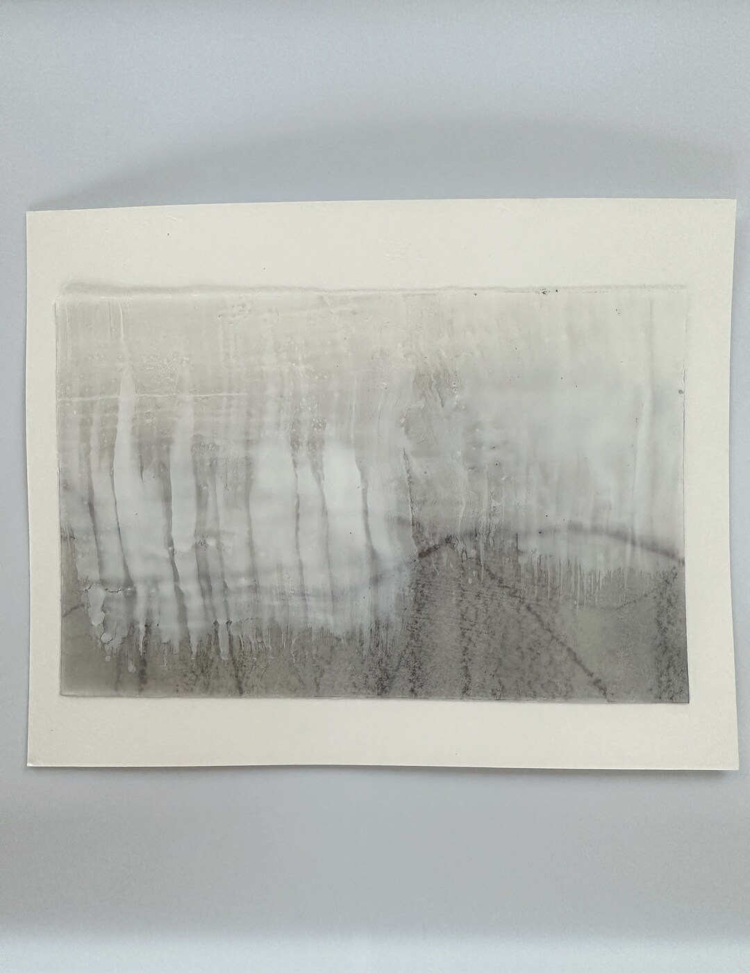 Encaustic Painting by Kim Cardoso- FOG - Etsy